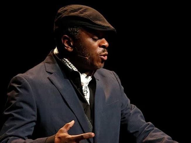 Poet Regie Gibson in Performance | The Embrace Ambition Summit | Tory ...